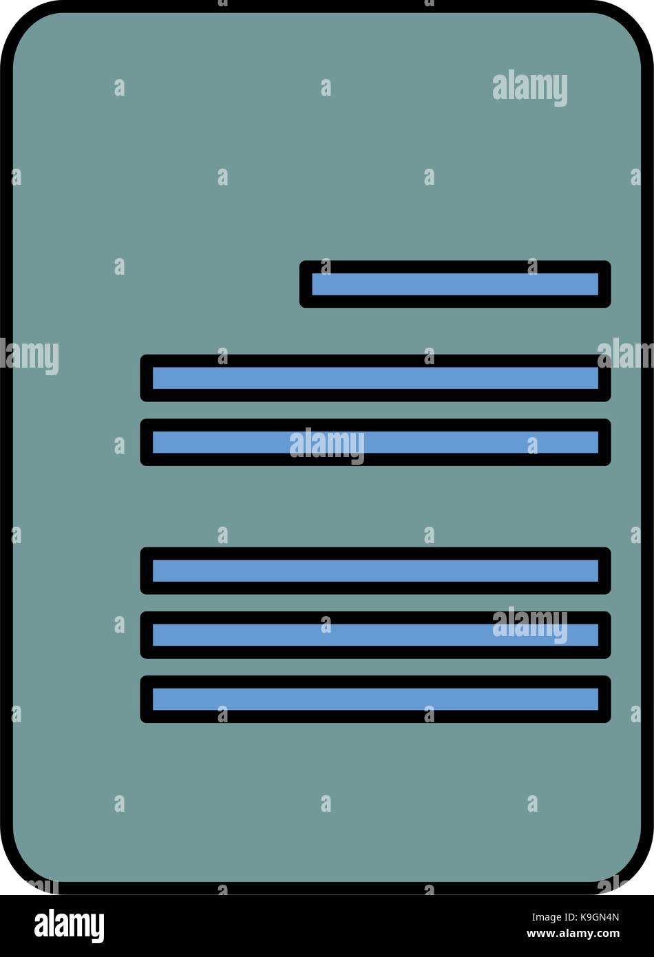 paper page icon Stock Vector Image & Art - Alamy