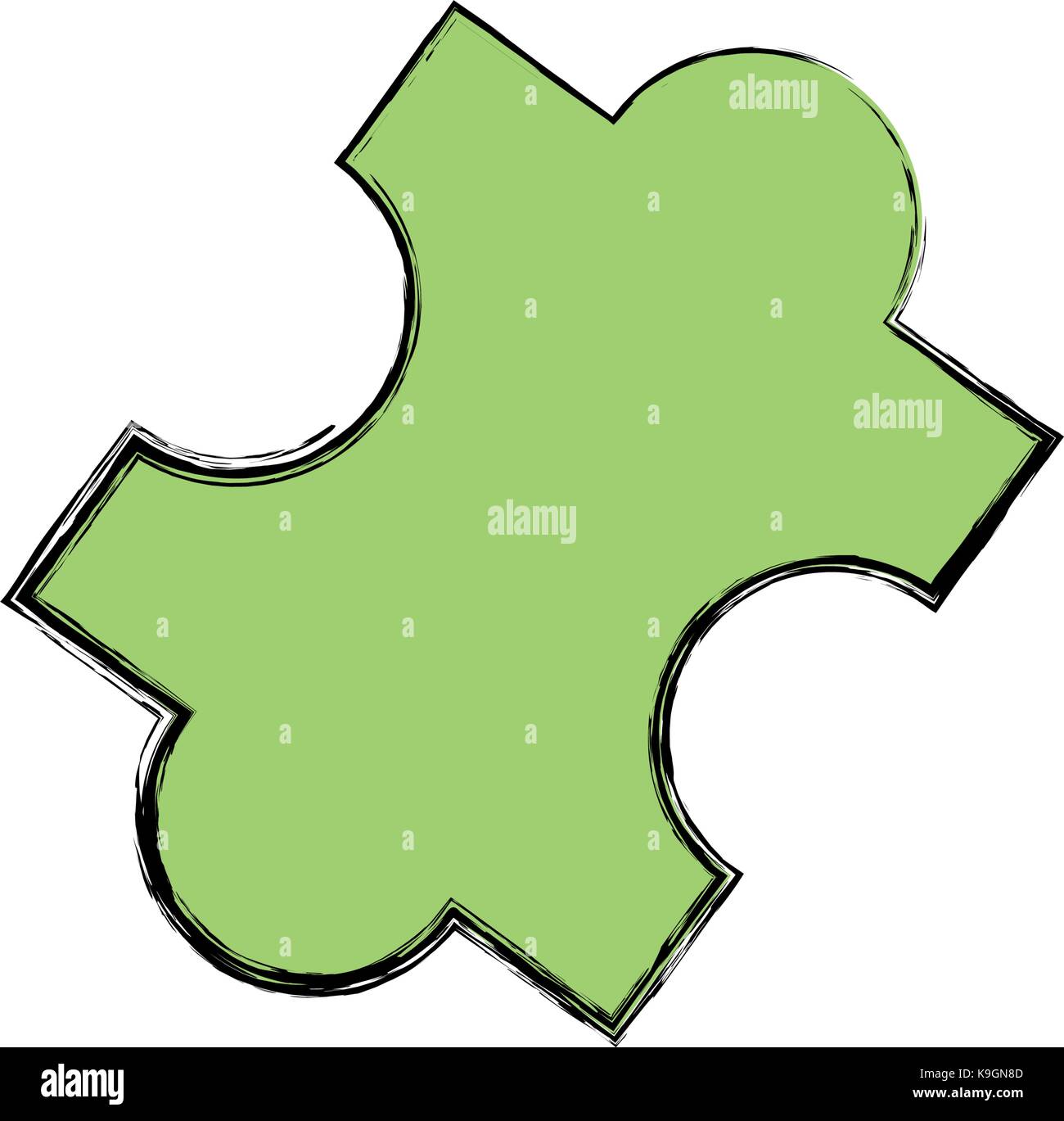 jigsaw puzzles design Stock Vector Image & Art - Alamy