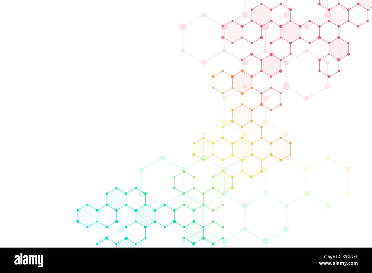 Molecule dna, genetic and chemical compounds. Illustration Stock Photo ...
