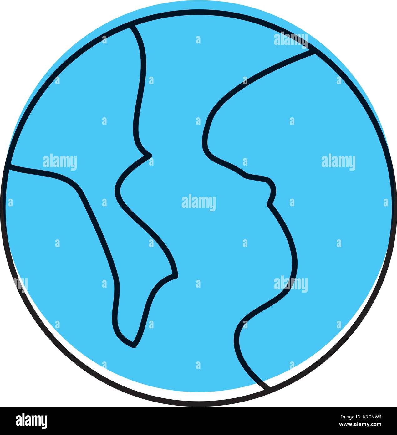 planet earth world system solar icon Stock Vector Image & Art - Alamy