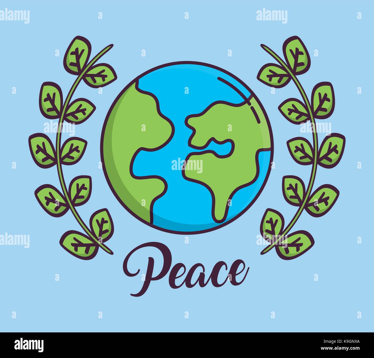 peace related icons Stock Vector Image & Art - Alamy