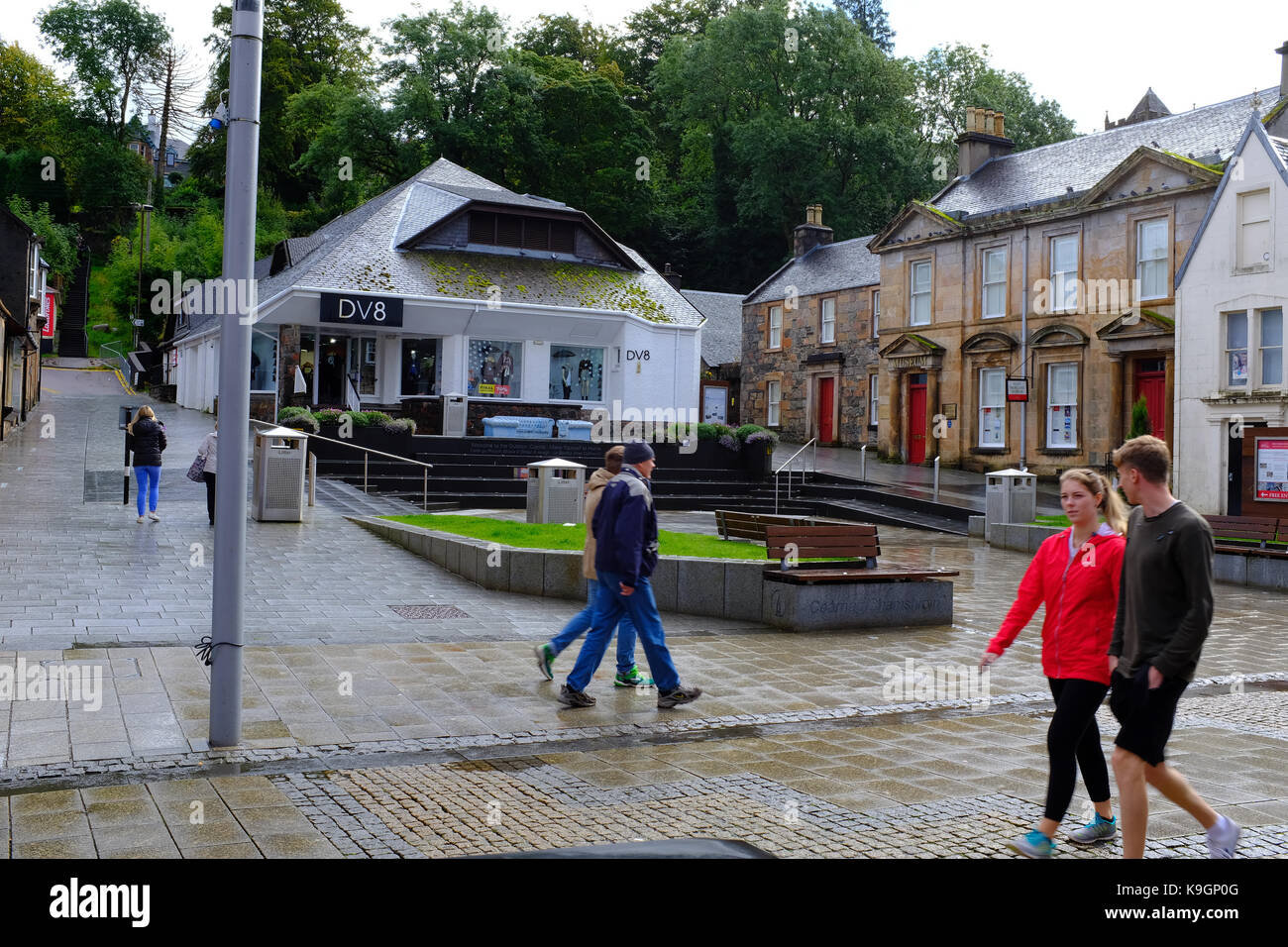 Cameron Square Fort William Scotland Stock Photo - Alamy