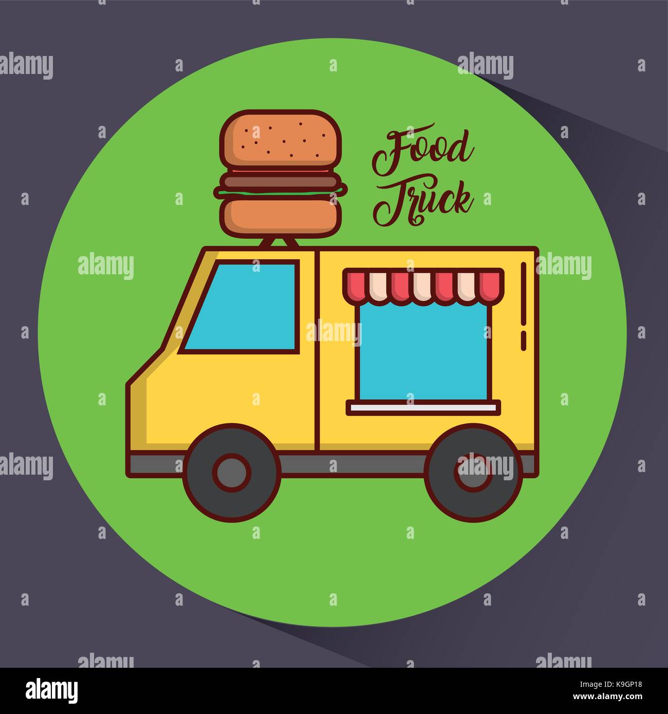 Food Truck Design Stock Vector Image And Art Alamy