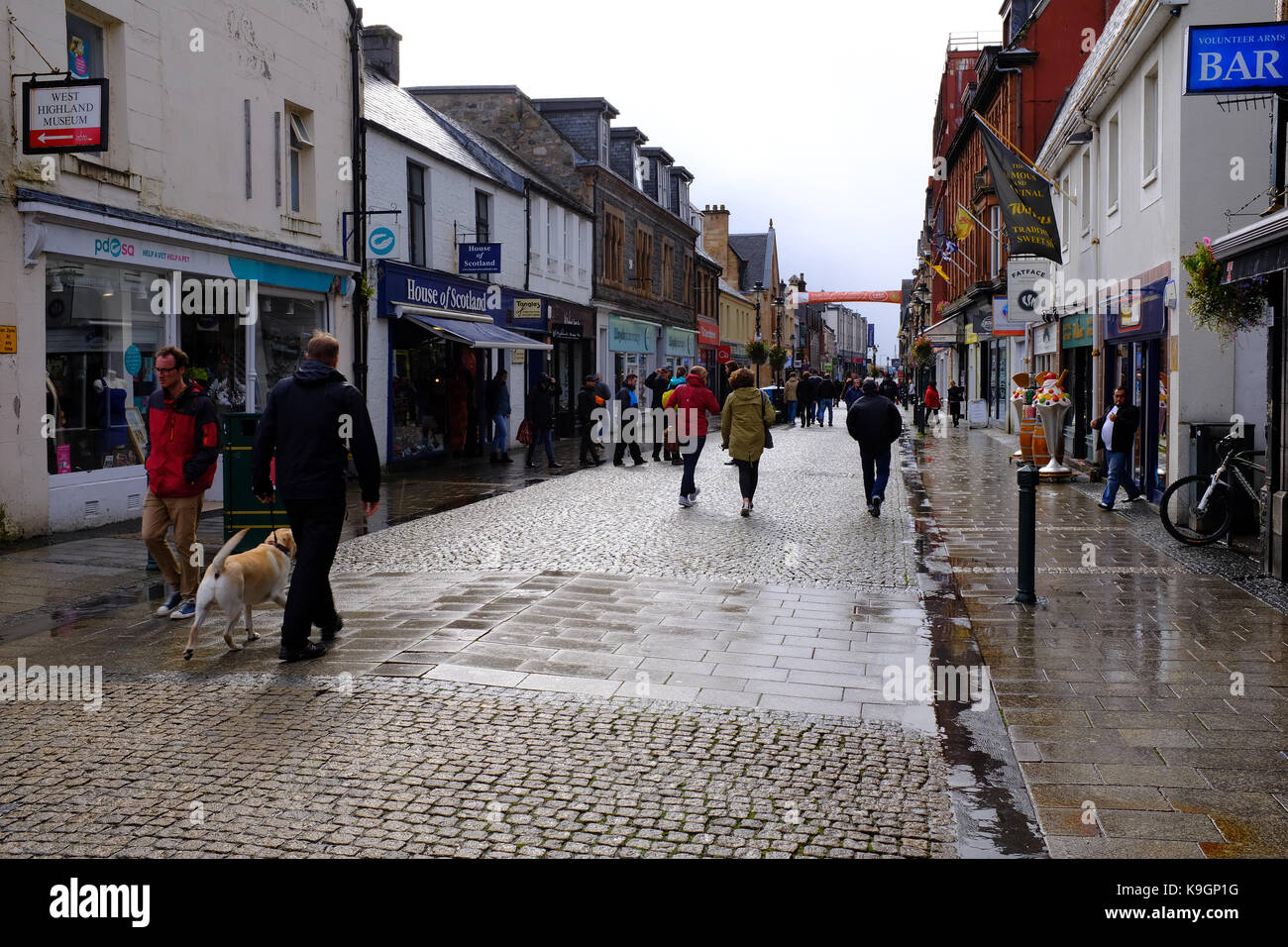 Cameron Square Fort William Scotland Stock Photo - Alamy