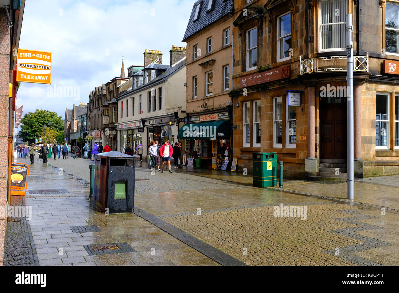 Cameron Square Fort William Scotland Stock Photo - Alamy