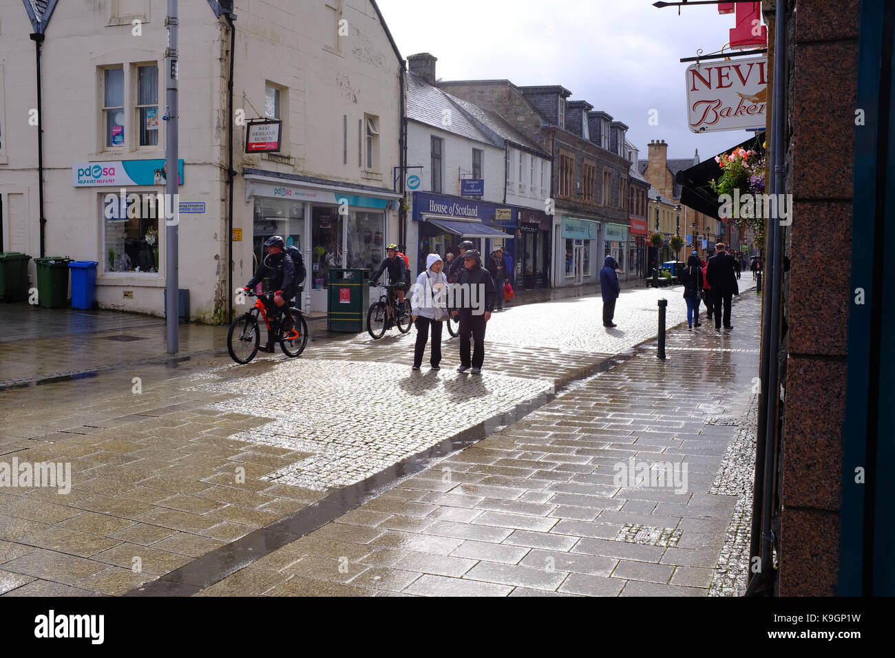 Cameron Square Fort William Scotland Stock Photo - Alamy