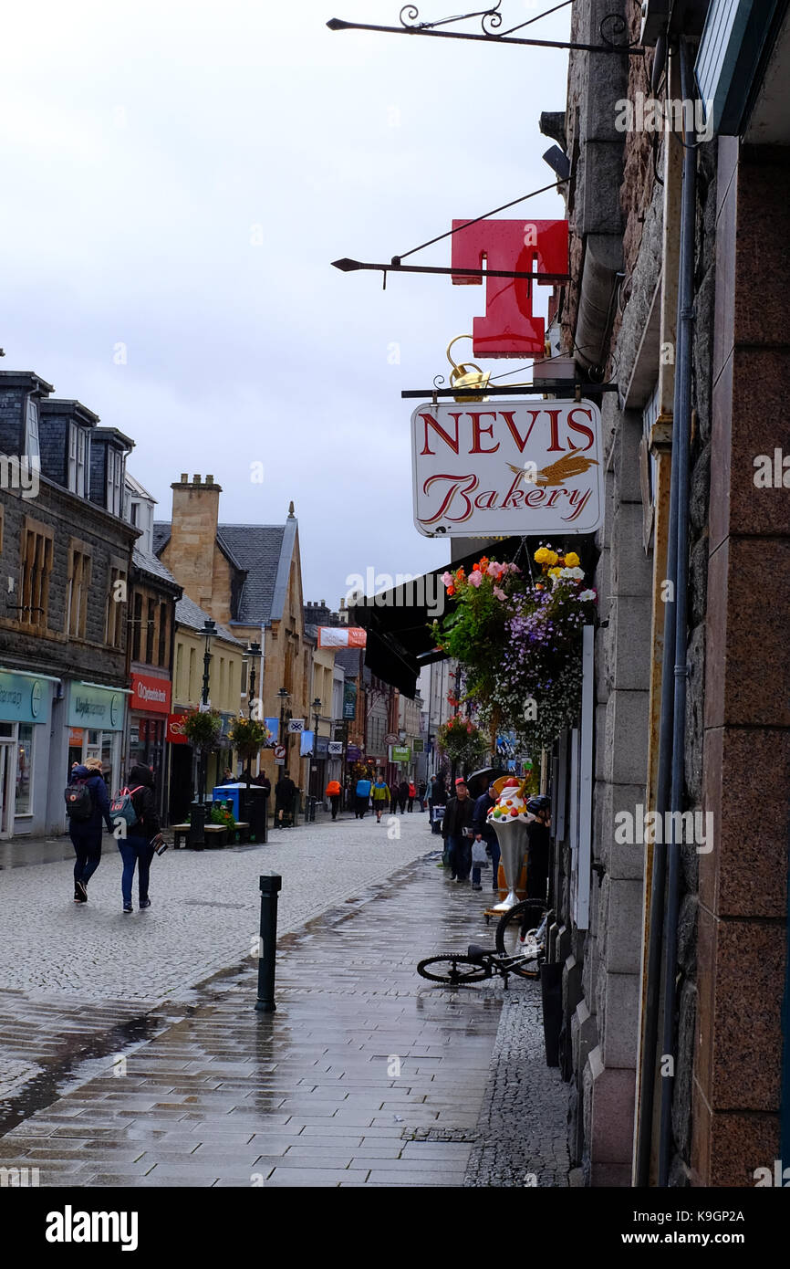 Nevis Bakery Fort William Scotland Stock Photo - Alamy