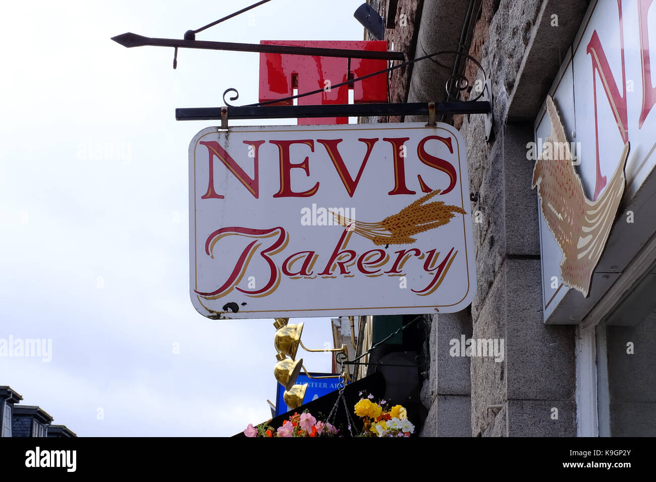 Nevis Bakery Fort William Scotland Stock Photo - Alamy