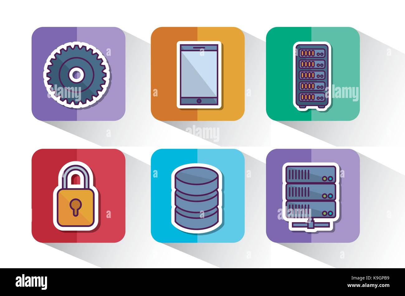 data center design Stock Vector Image & Art - Alamy