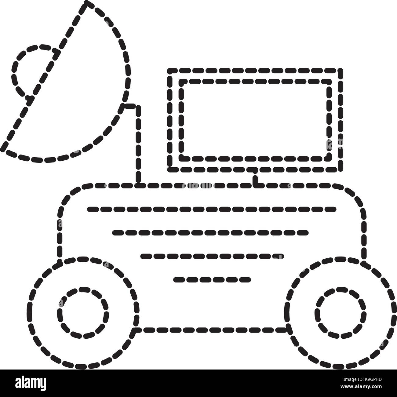 rover space discover exploration and adventure symbol Stock Vector ...