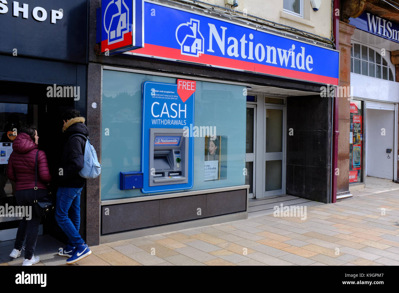 Nationwide building society branch in Oban - Scotland Stock Photo - Alamy