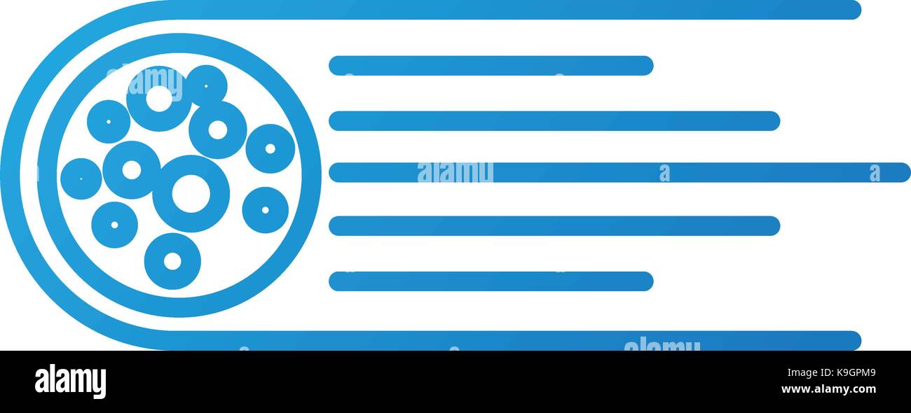 asteroid rock falling science meteorite nature Stock Vector Image & Art ...