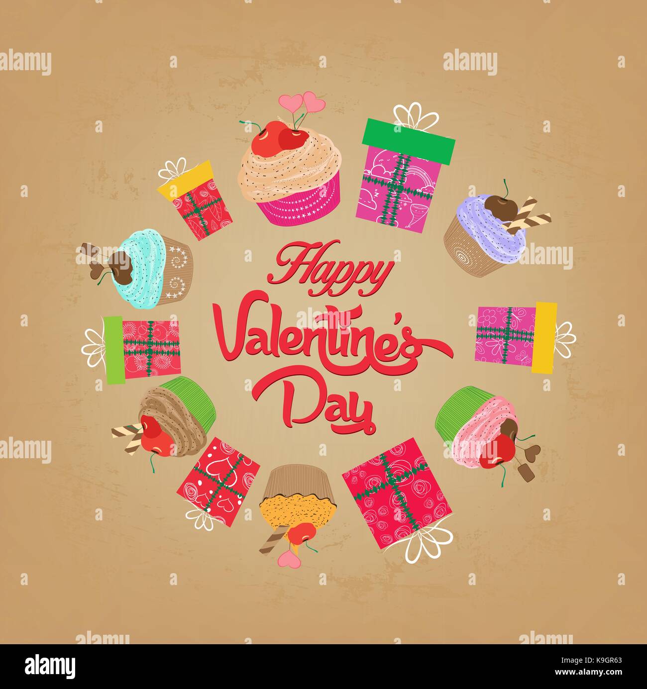 Vintage birthday gifts Stock Vector Images - Alamy