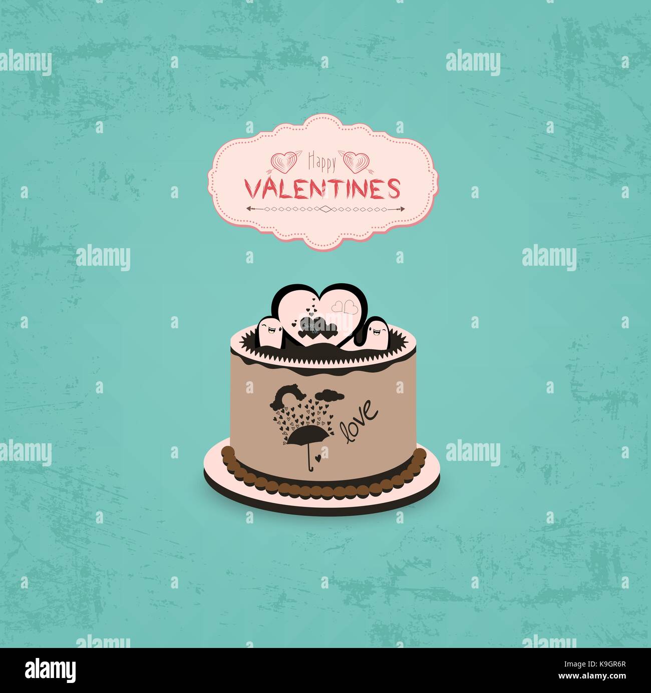 Muffin chocolate sauce dessert Stock Vector Images - Alamy