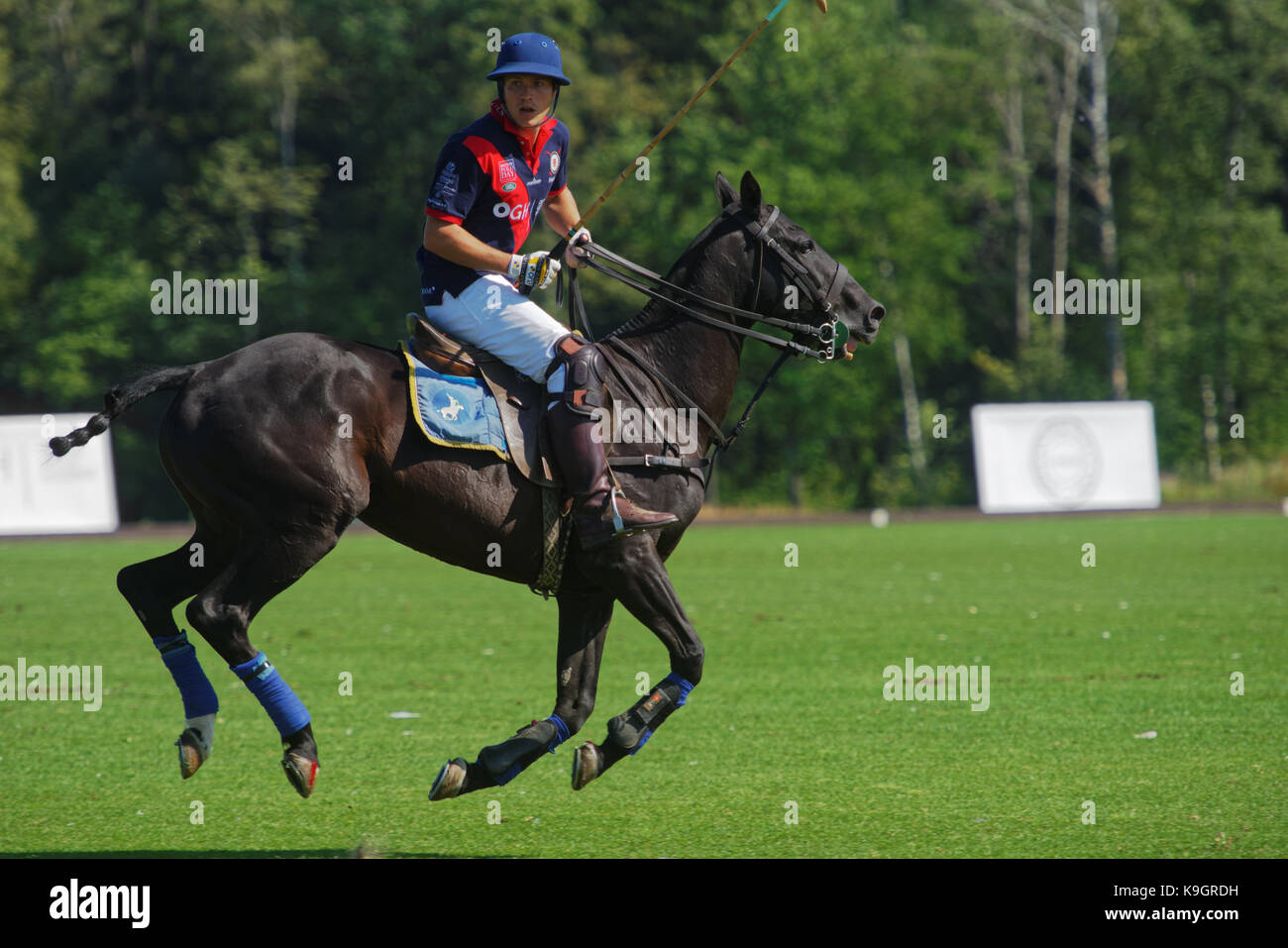 Tseleevo, Moscow region, Russia - July 26, 2014: Cameron Bacon of ...