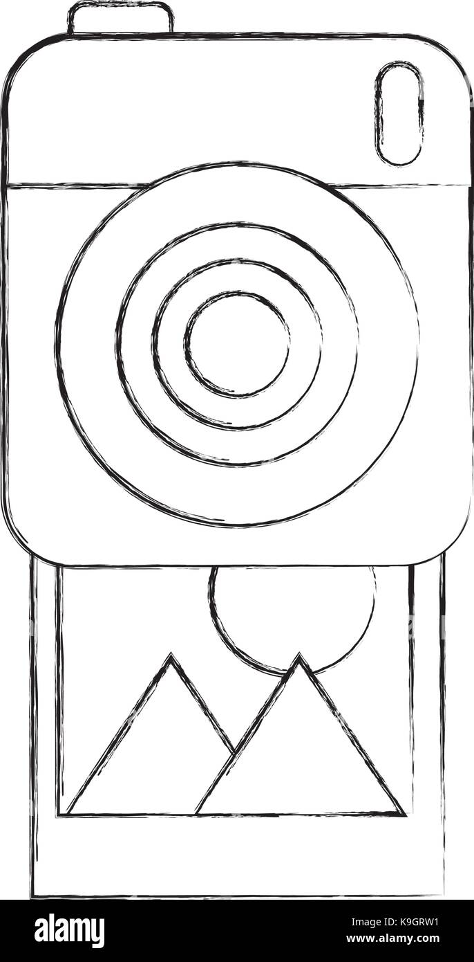 photographic camera picture gallery album Stock Vector Image & Art - Alamy