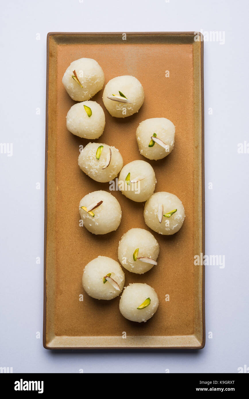 Stock Photo of Rasgulla or sponge Ras Gulla, It is made from ball ...
