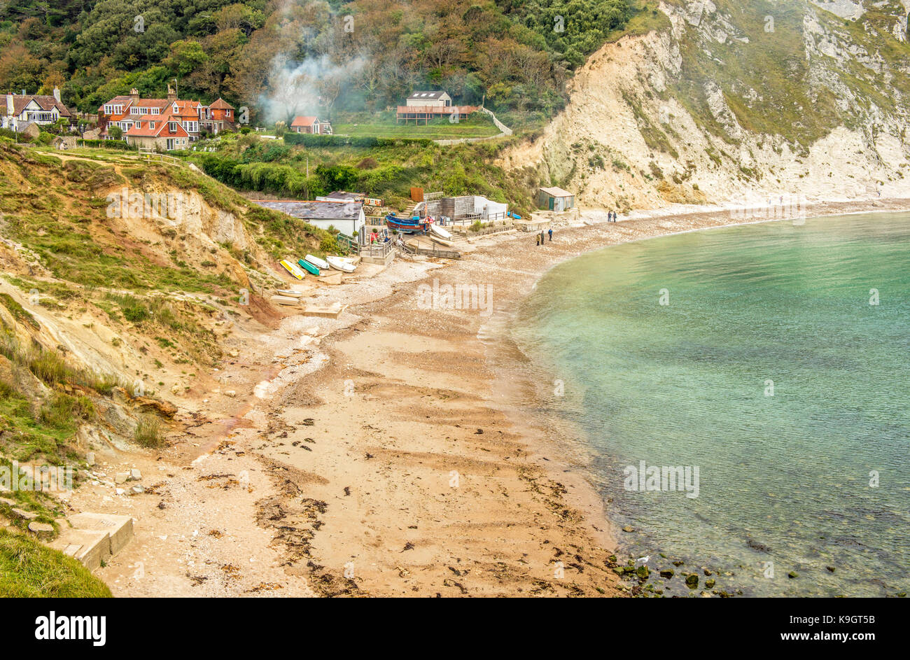 Lulworth Cove Dorset South England Stock Photo - Alamy
