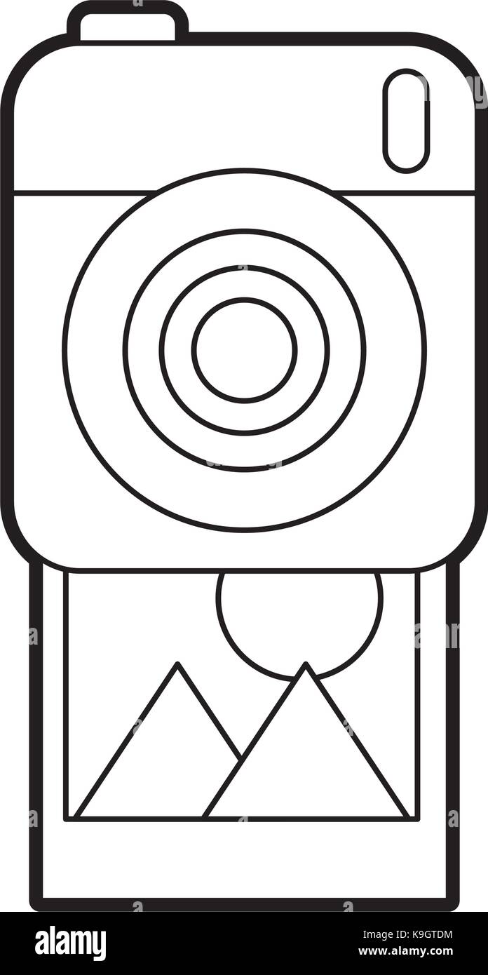 photographic camera picture gallery album Stock Vector Image & Art - Alamy