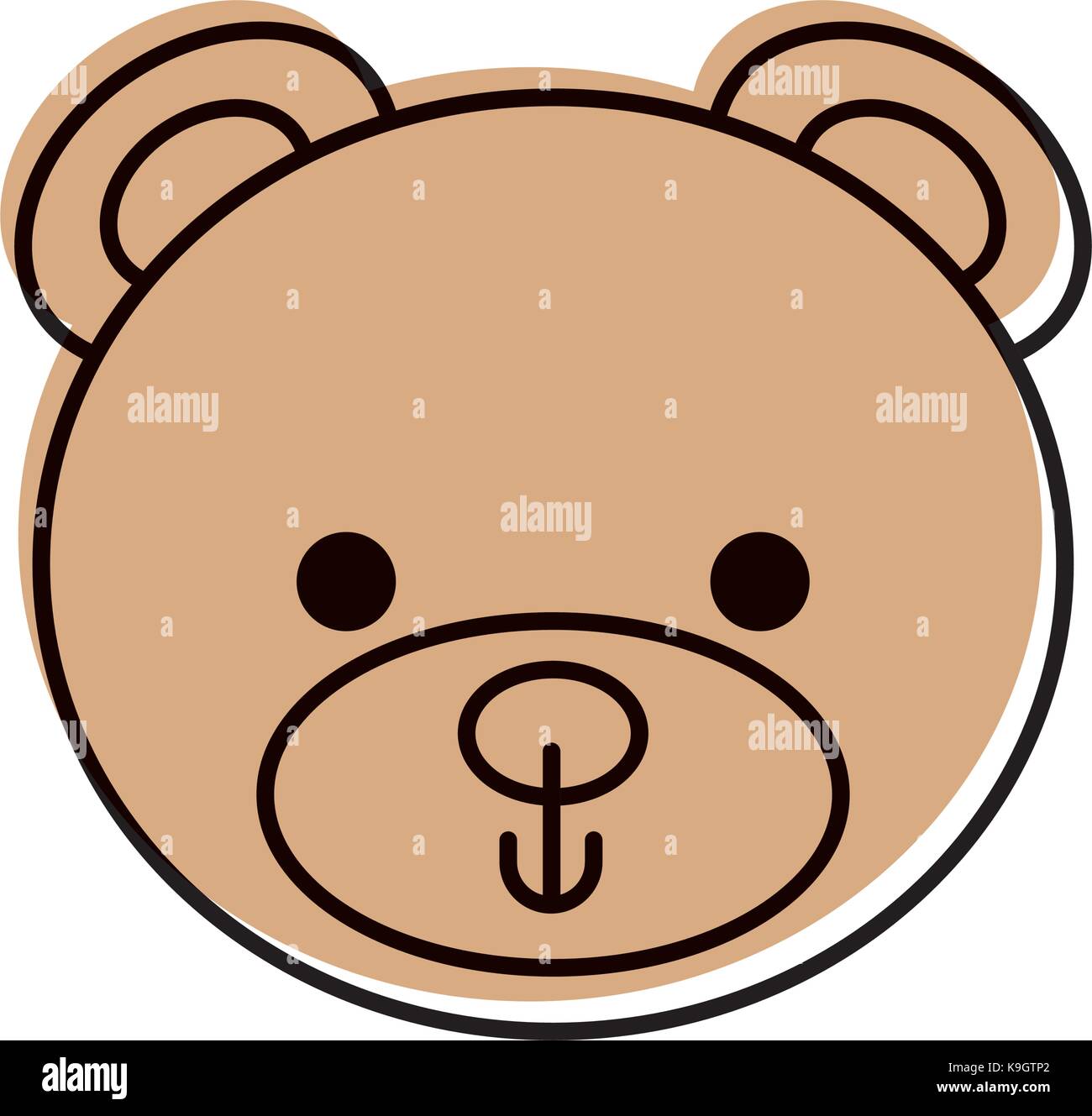 Lonely teddy bear Stock Vector Images - Alamy