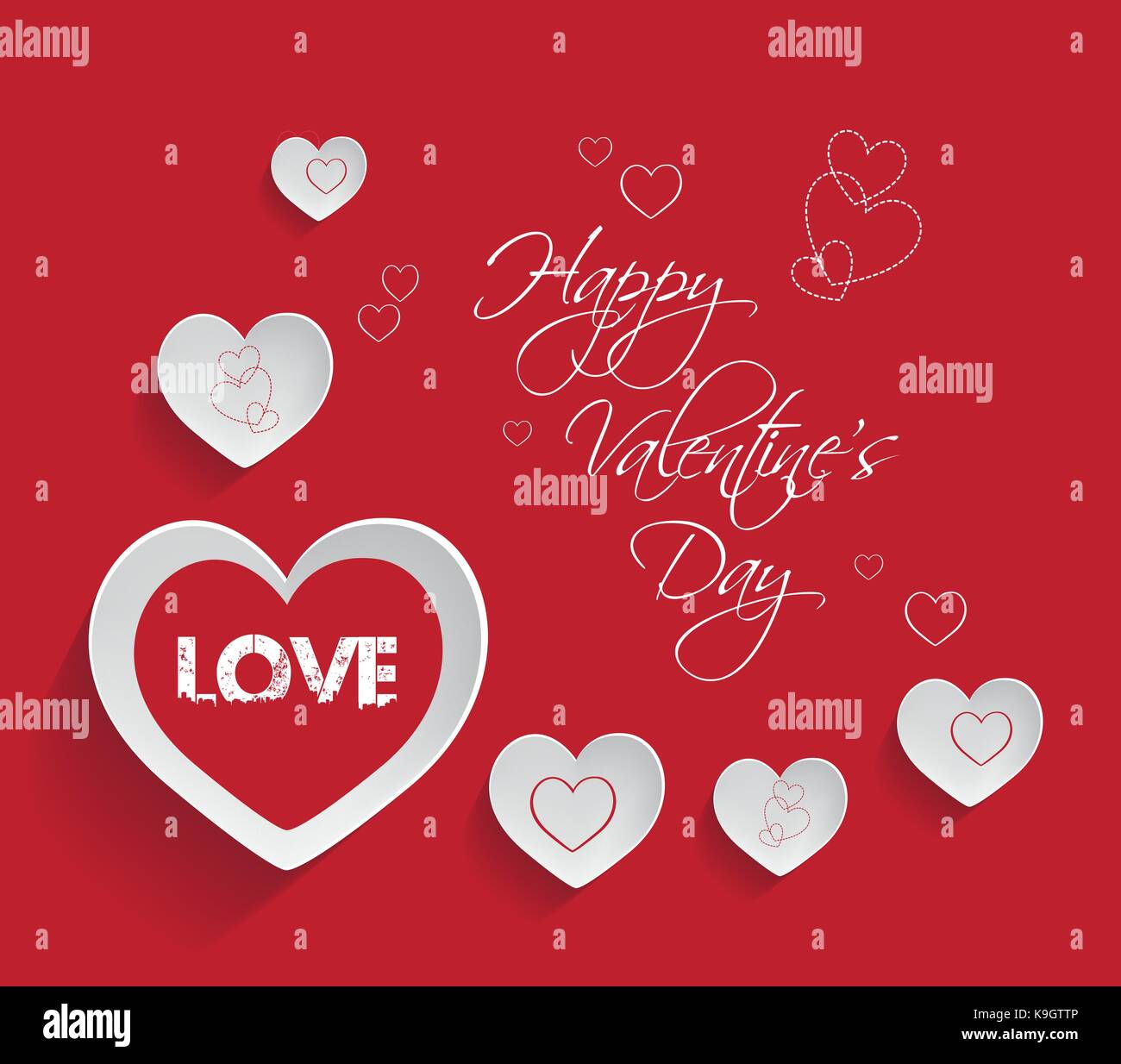valentine's day background Stock Vector Image & Art - Alamy
