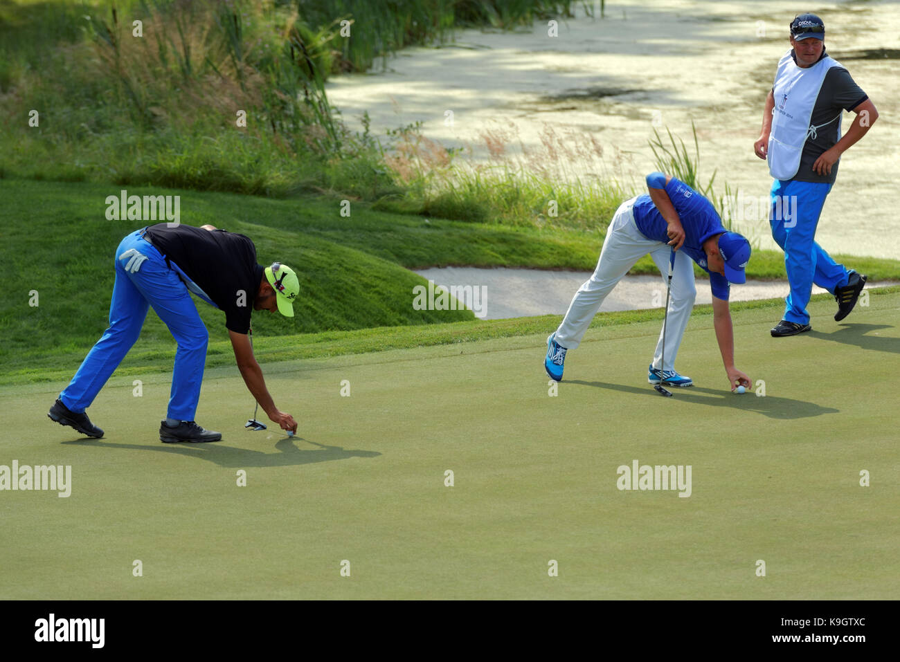 Tseleevo, Moscow region, Russia - July 24, 2014: James Ferraby of ...