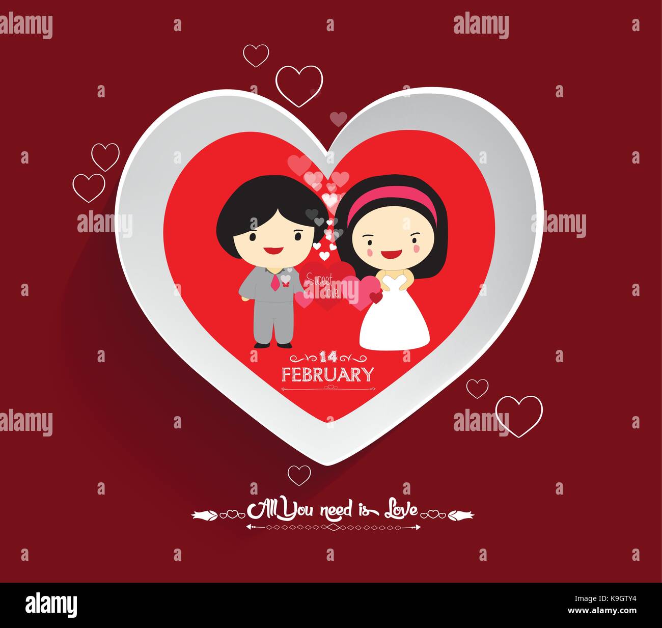 Pretty fall day in Stock Vector Images - Alamy