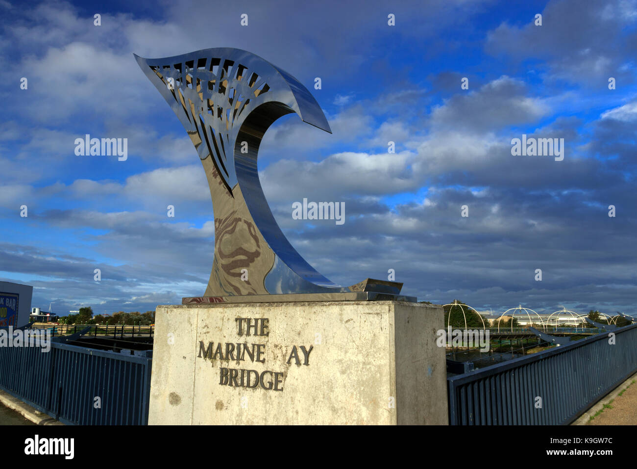 The Marine Way Bridge Stock Photo - Alamy