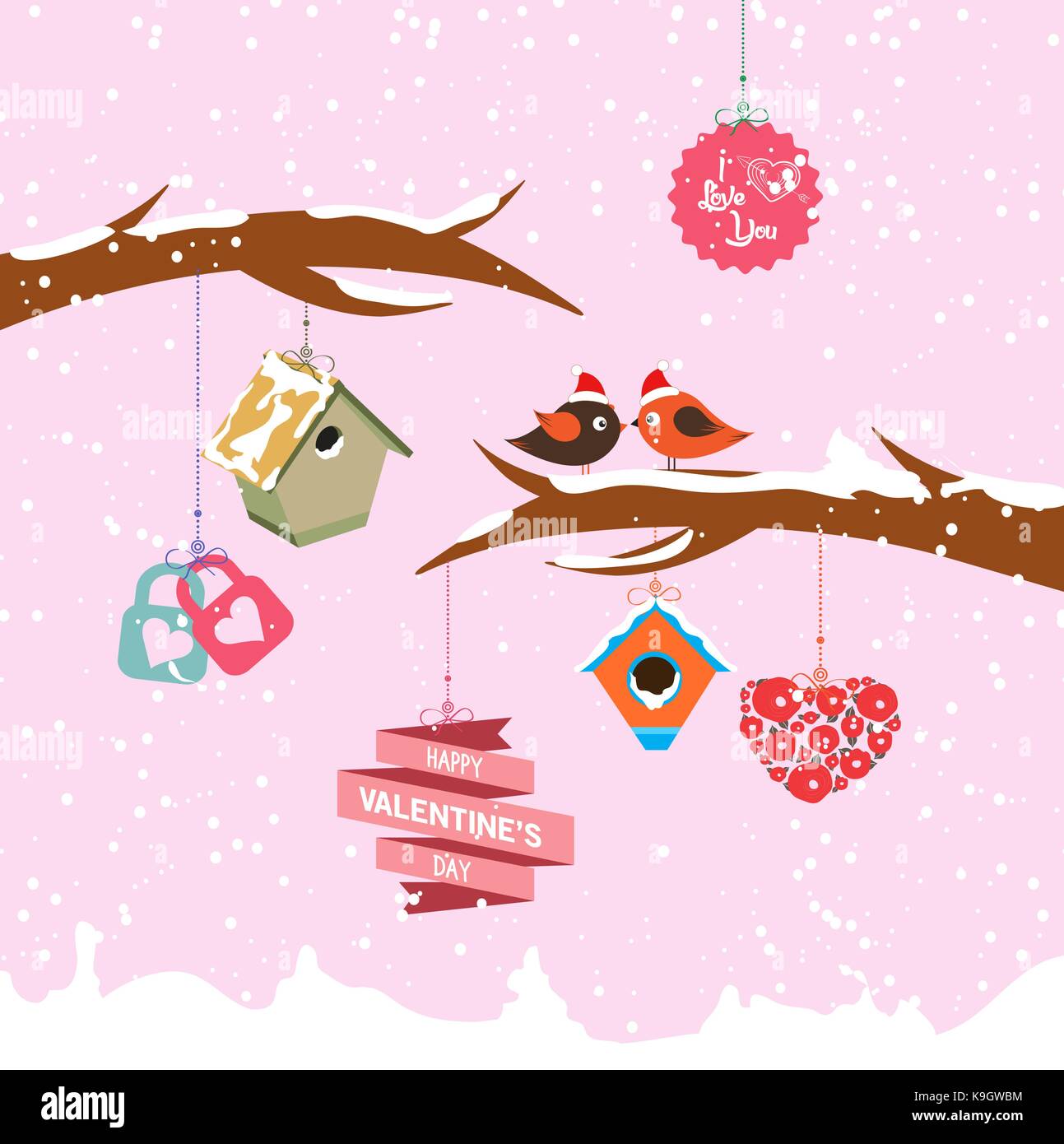 Animated holiday design Stock Vector Images - Alamy