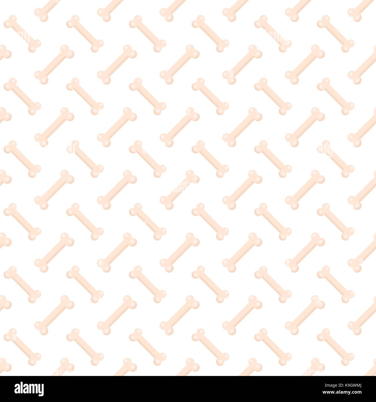 Dog bones seamless pattern. Bone endless background, a repeating ...