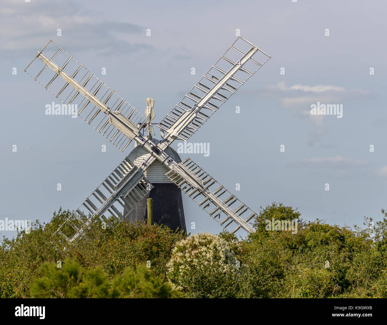 Breydon Windpump Windmill Norfolk Broads East Coast East anglia England ...