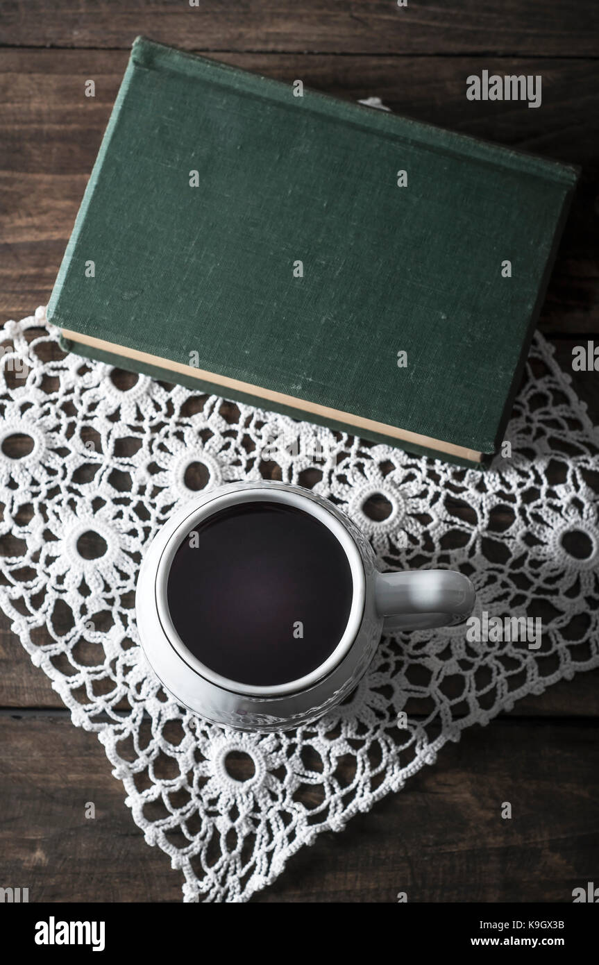 Vintage teacup from above hi-res stock photography and images - Alamy
