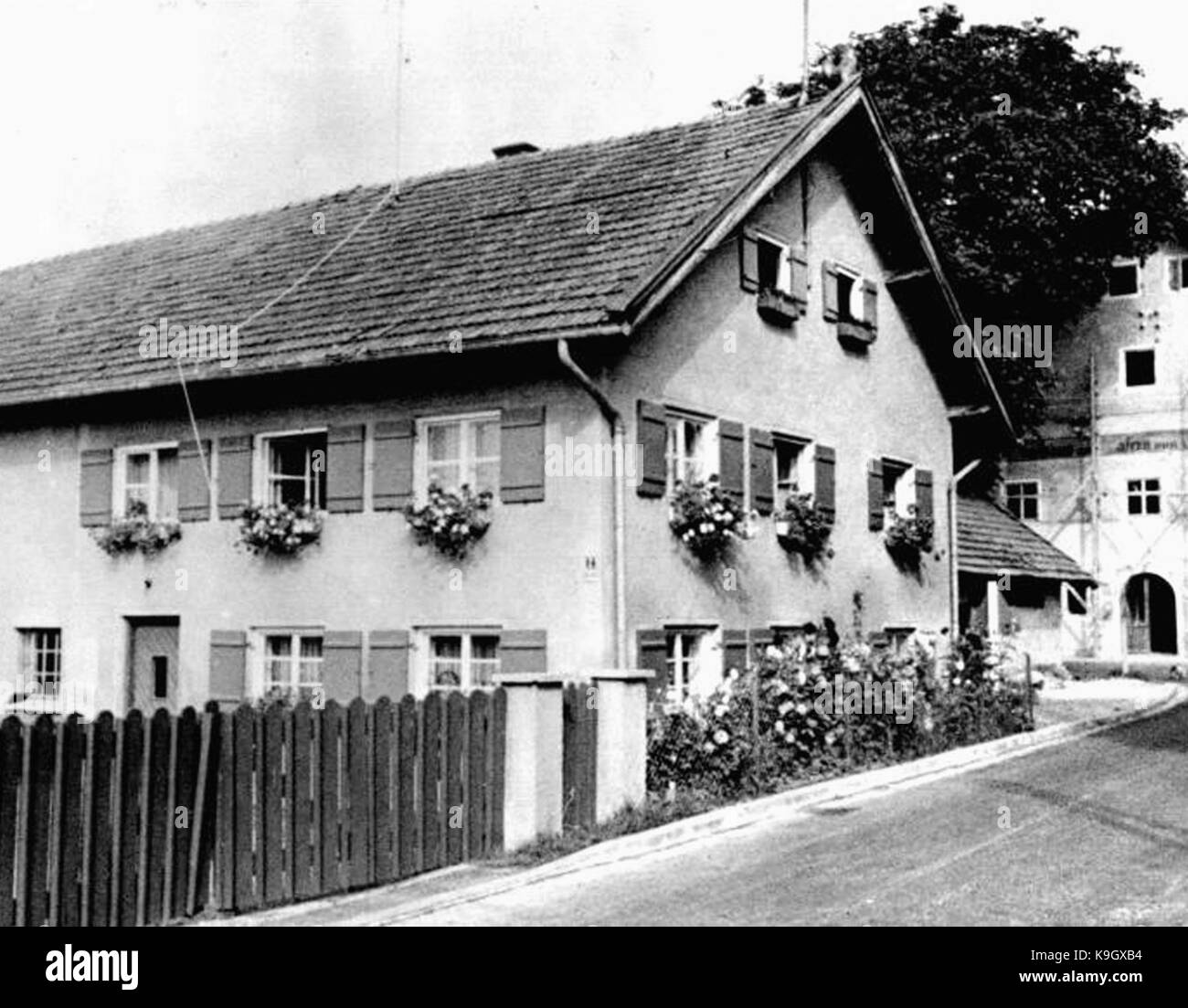 Perchting, Mesner, Haus 2 Stock Photo - Alamy