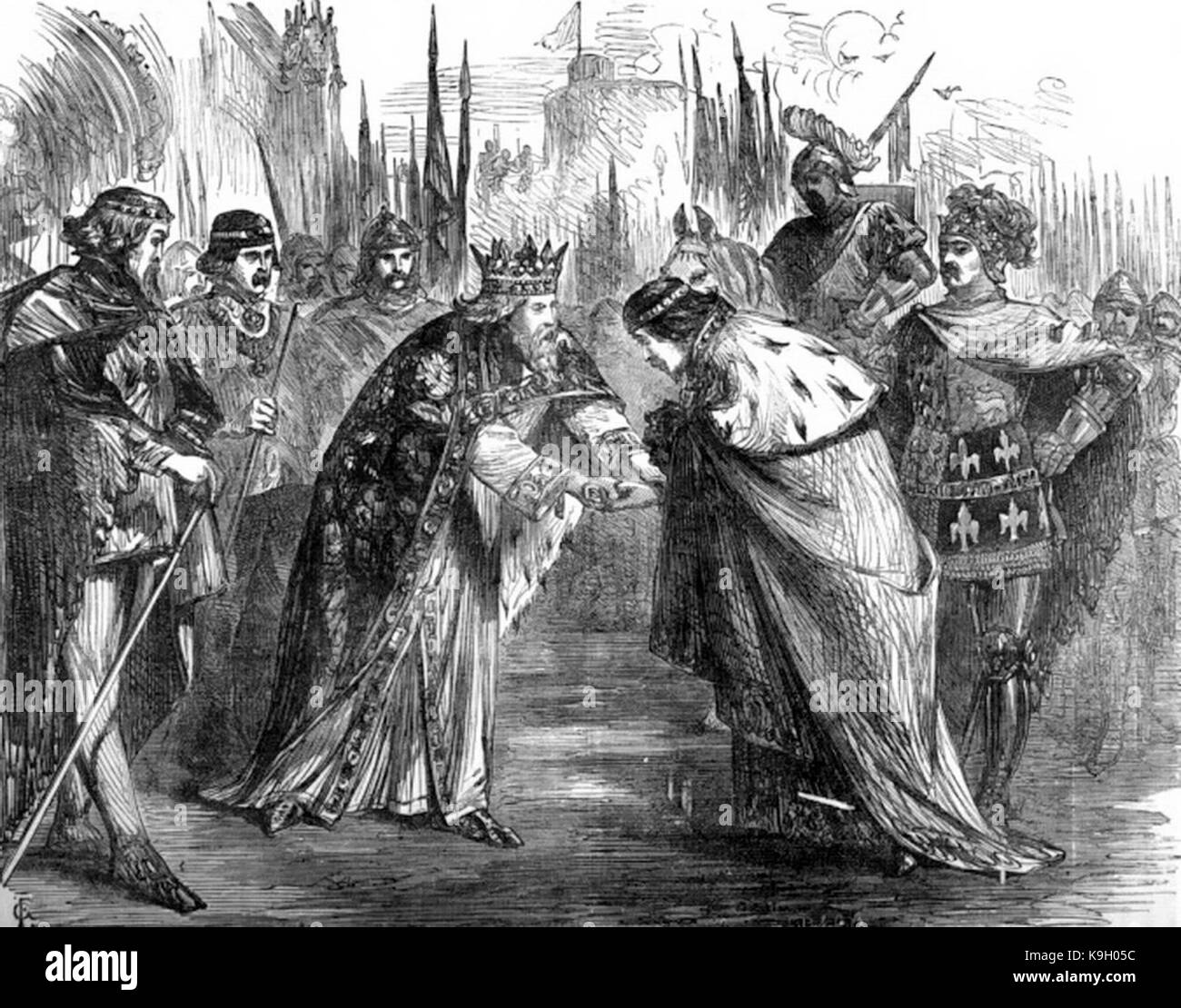 King john of france hi-res stock photography and images - Alamy