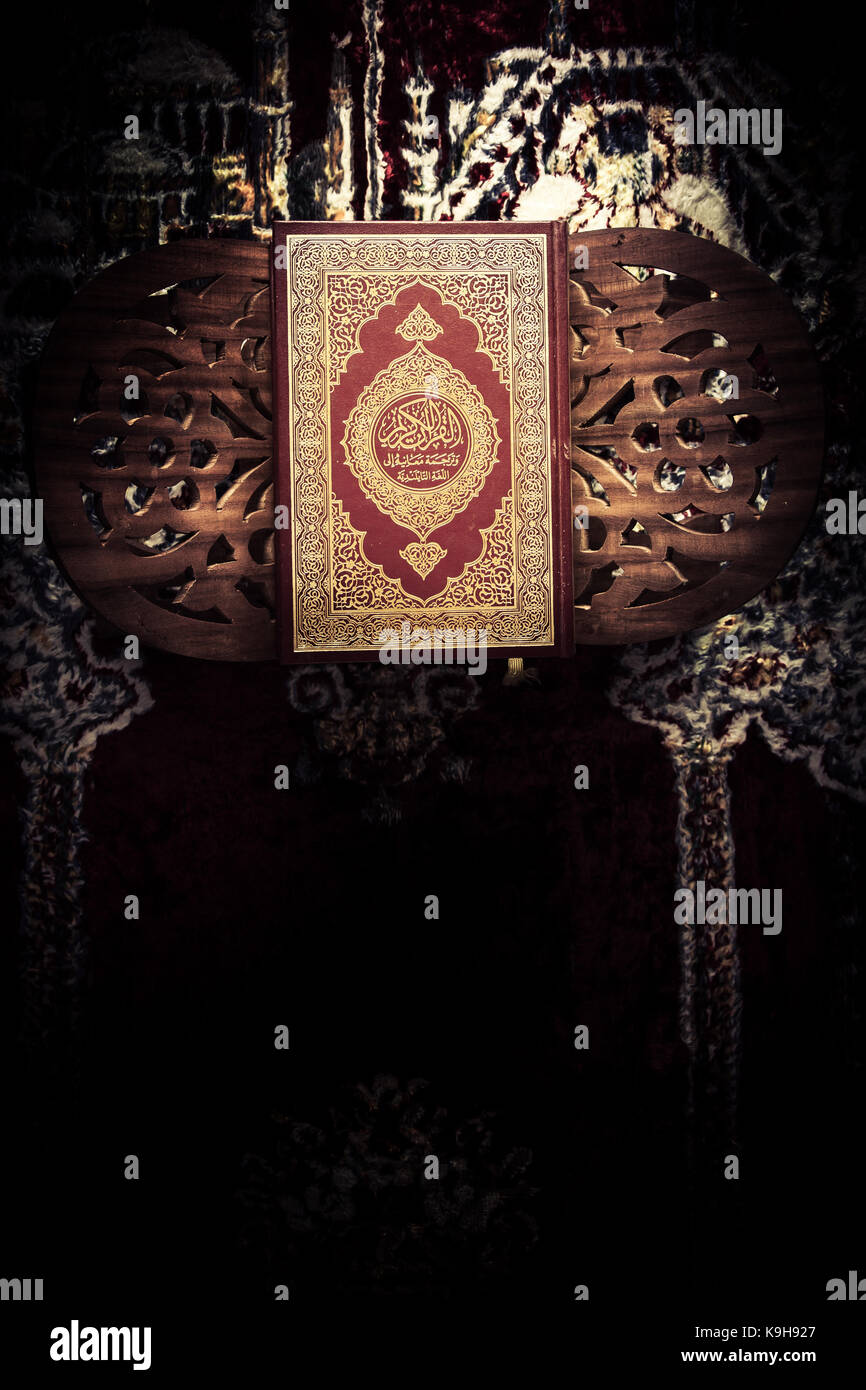 Koran - holy book of Muslims Stock Photo - Alamy