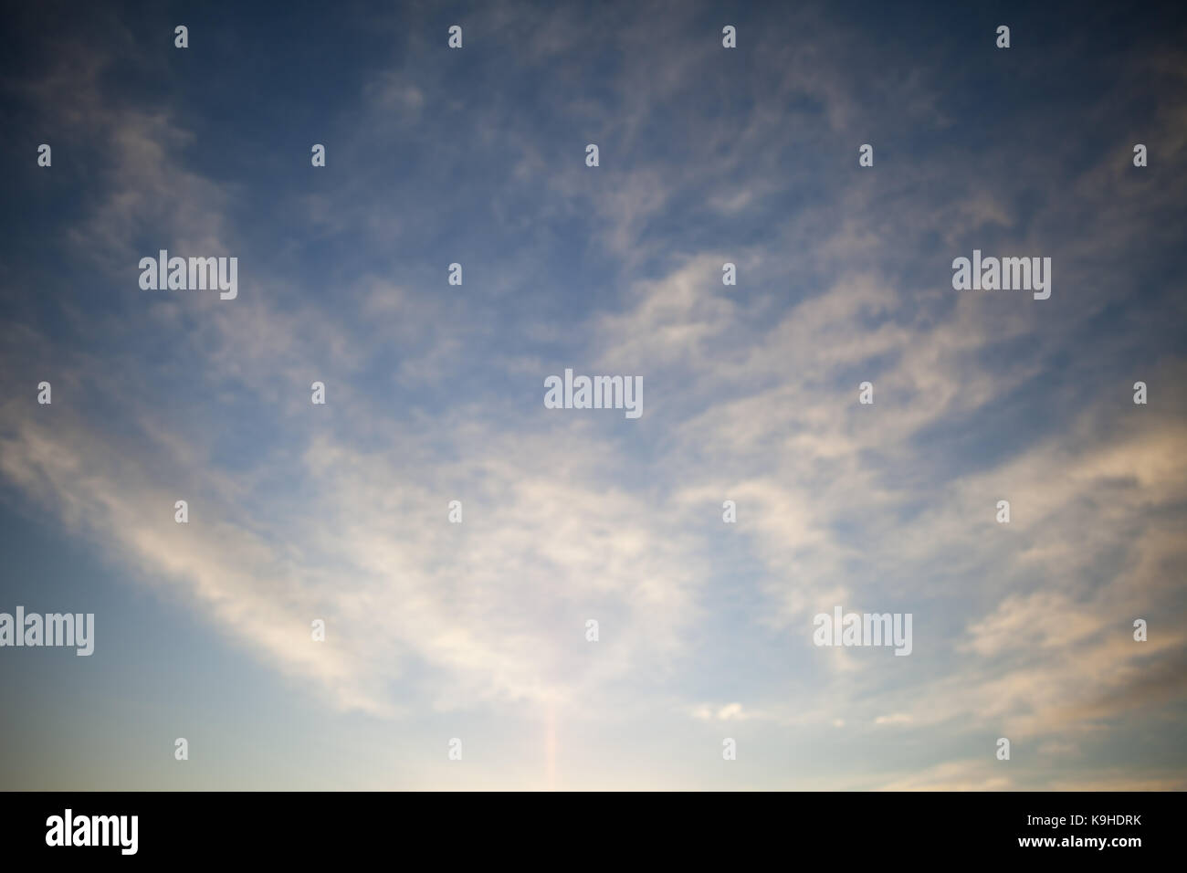 Setting sun blue sky hi-res stock photography and images - Alamy