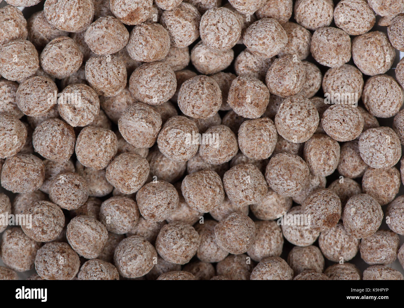 Bran balls abstract background texture Stock Photo - Alamy