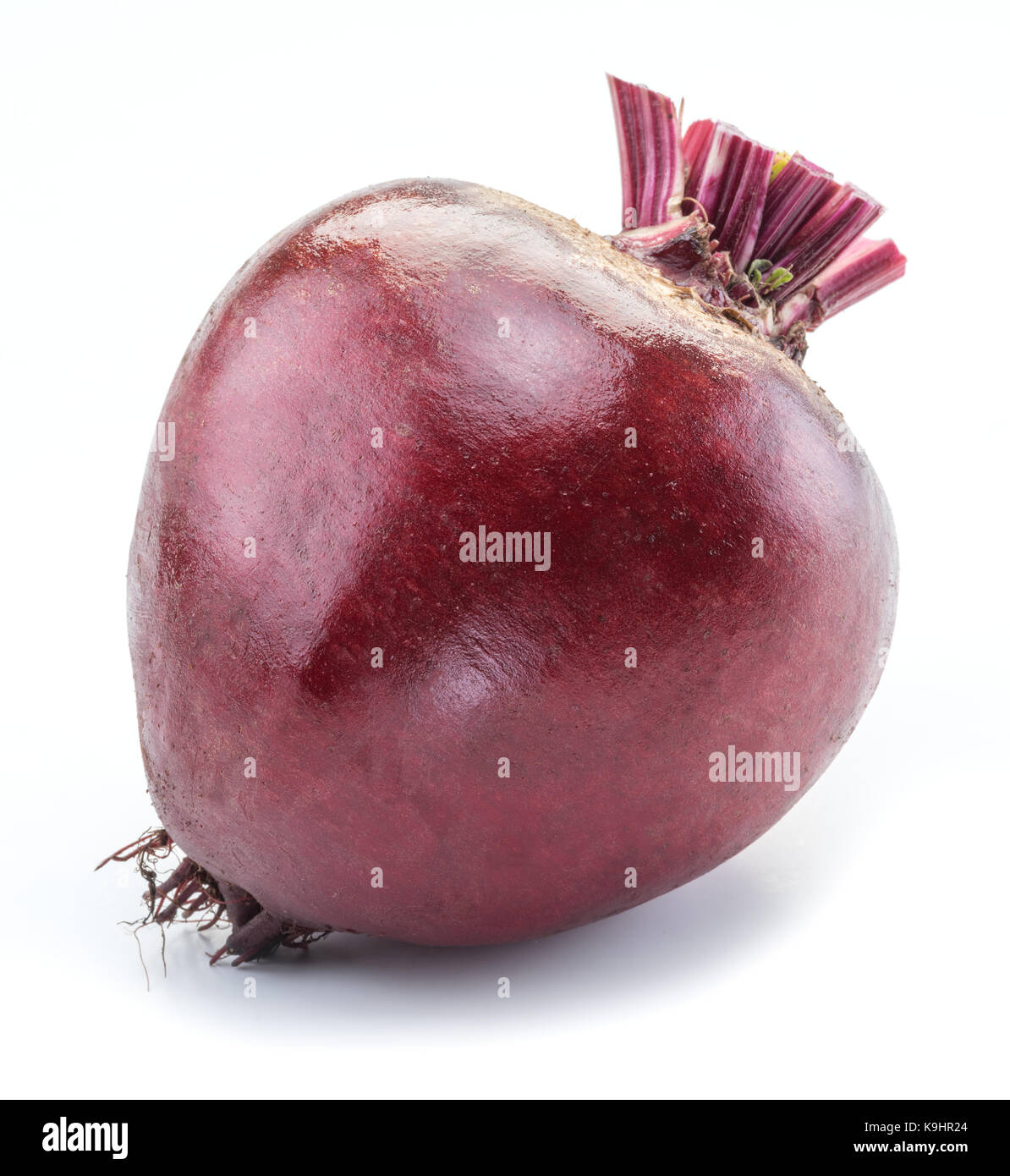 Red beet or beetroot on white background Stock Photo - Alamy