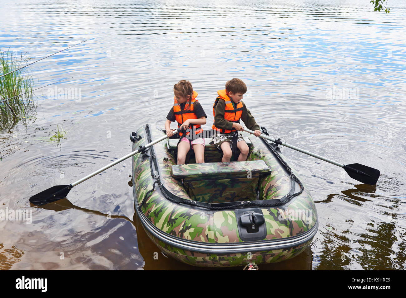 Girl life jacket hi-res stock photography and images - Alamy