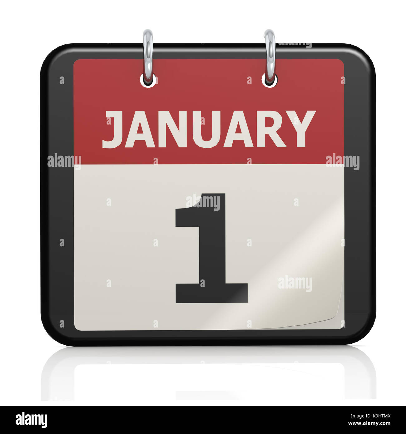January 1, New Year day calendar Stock Photo - Alamy