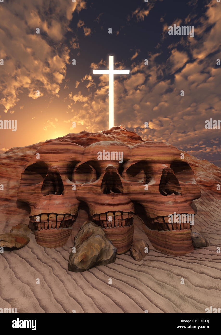 Golgotha calvary hi-res stock photography and images - Alamy