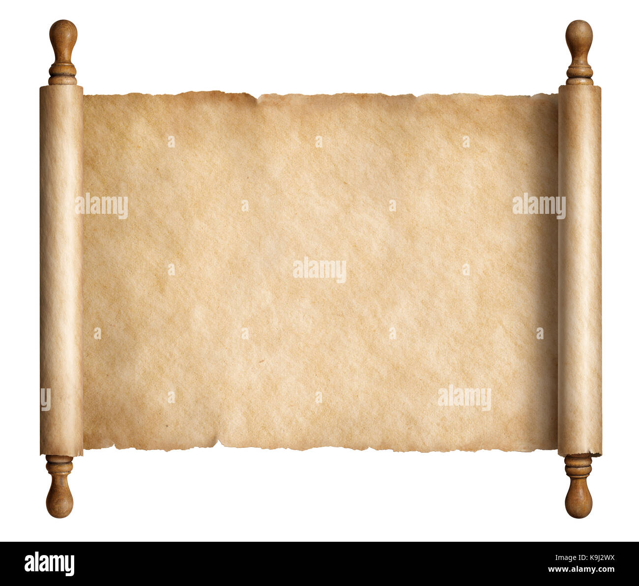 Old parchment paper scroll 3d hi-res stock photography and images - Alamy