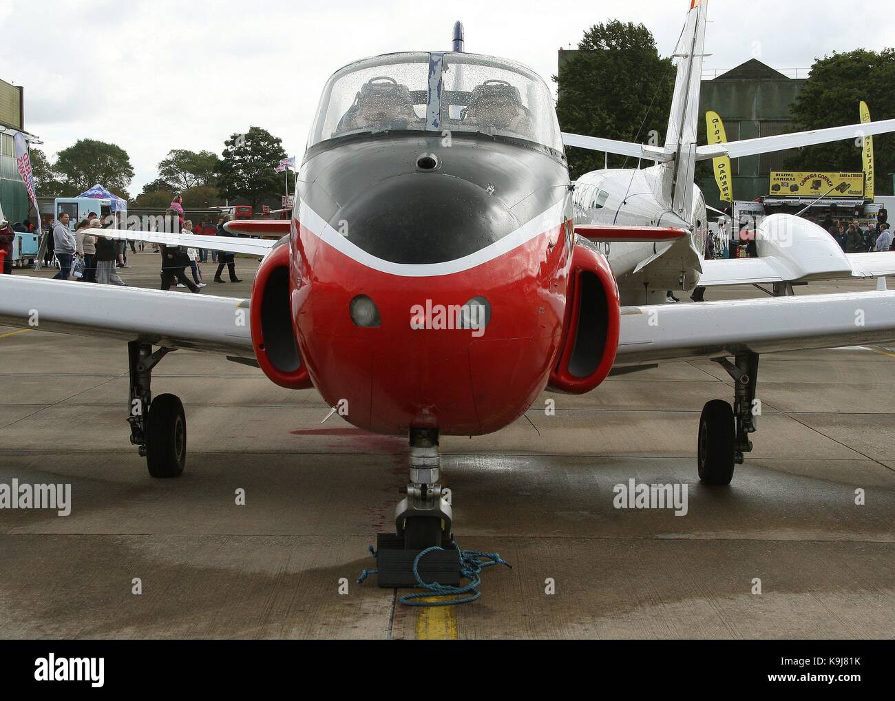 BAC Jet Provost T4 jet trainer at the first airshow held on September ...