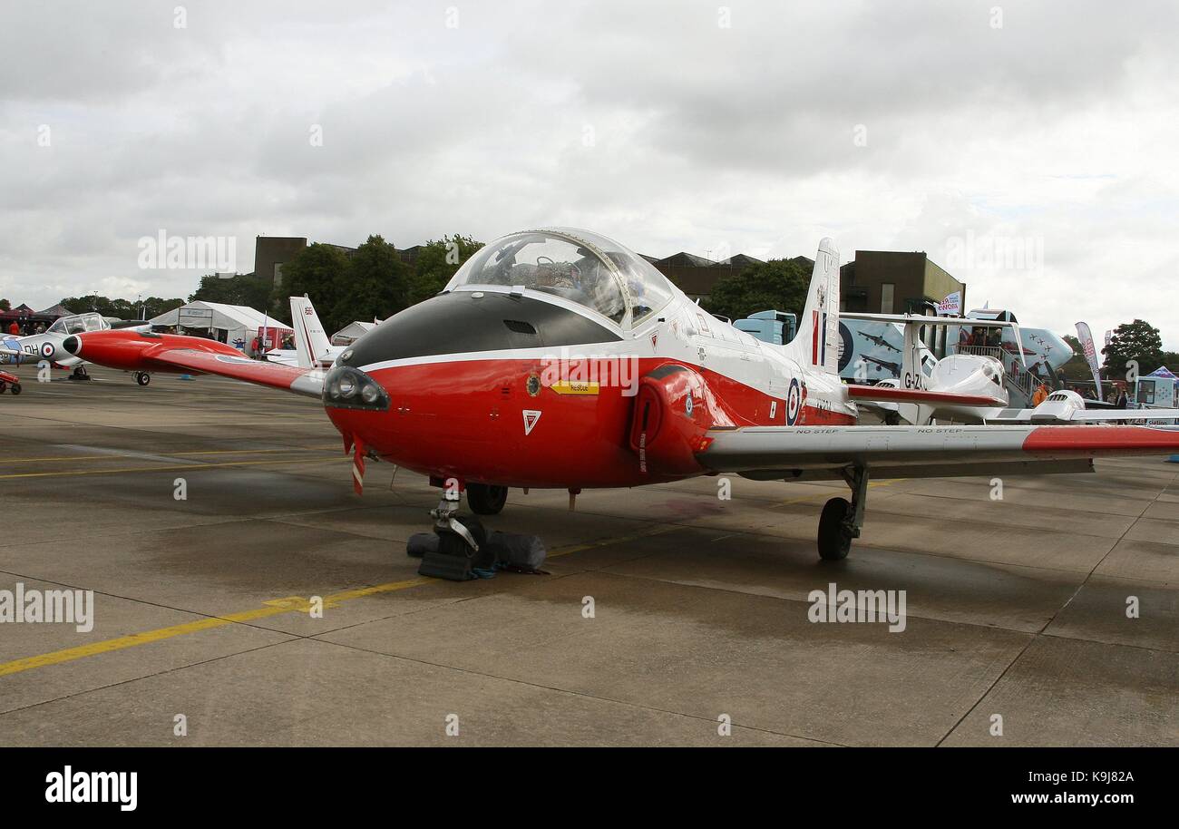 BAC Jet Provost T4 jet trainer at the first airshow held on September ...