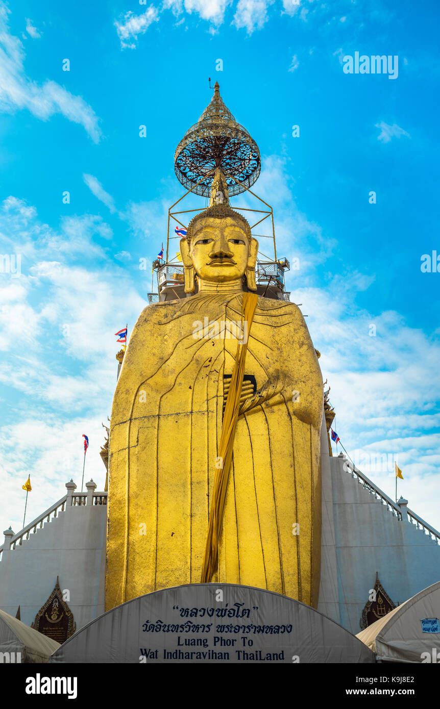 Buddhist Temple Standing Buddha High Resolution Stock Photography and ...