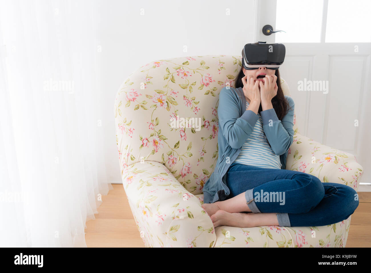 Terrified sofa hi-res stock photography and images - Alamy