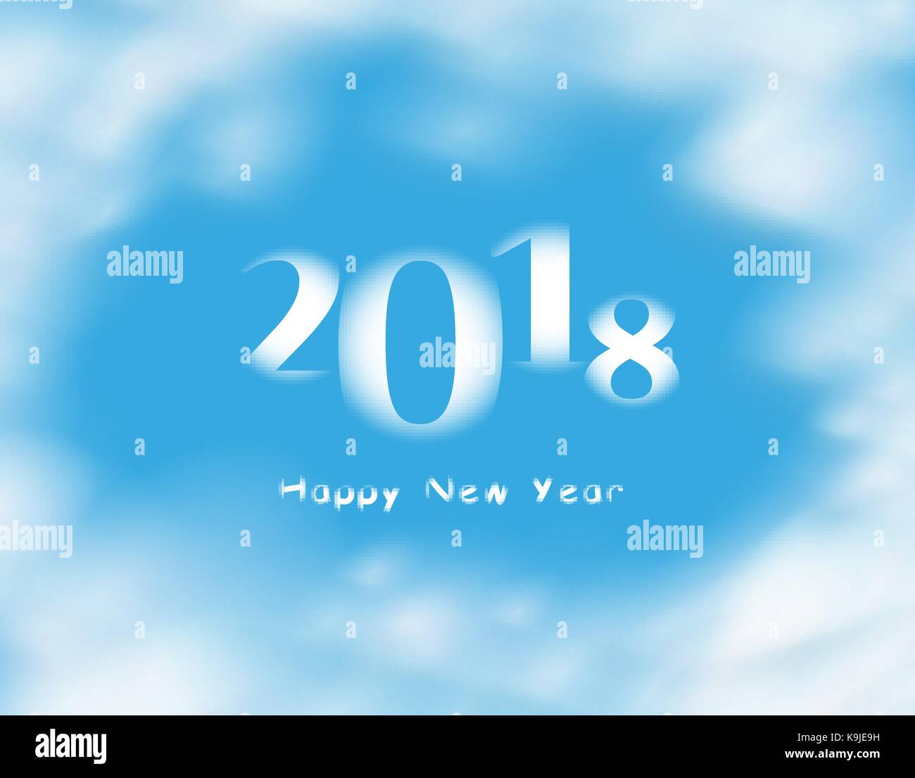 Beautiful clouds on winter Stock Vector Images - Alamy