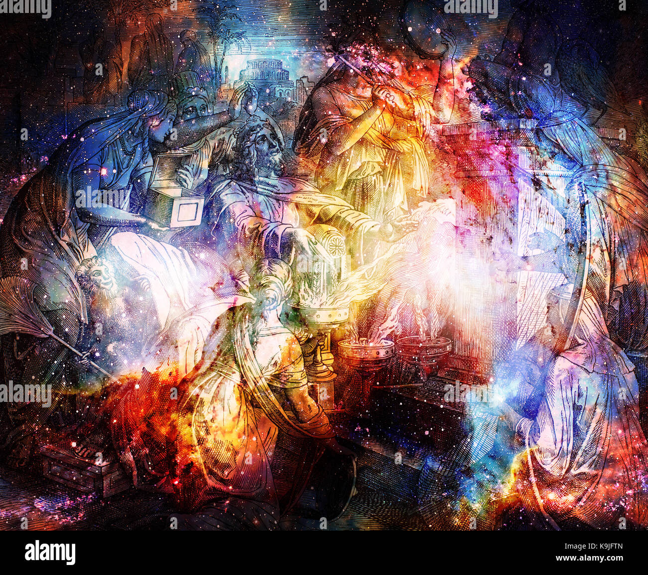 Worshipping idols hi-res stock photography and images - Alamy