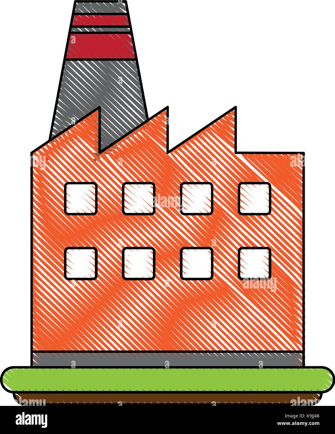 Factory building symbol Stock Vector Image & Art - Alamy