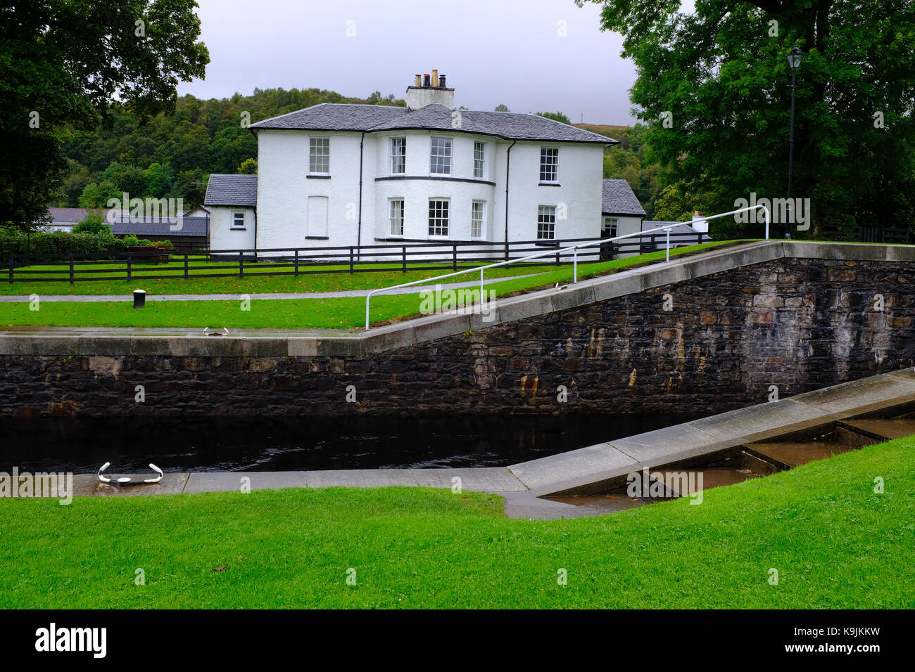 Neptune's Staircase, a staircase lock on the Caledonian Canal at ...